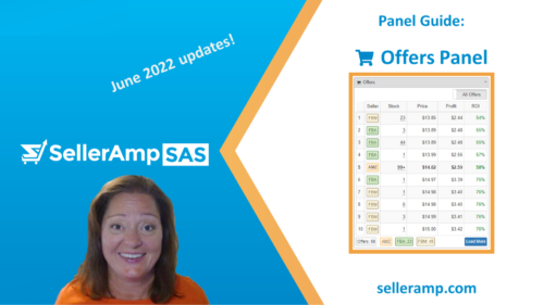 SAS Panel Guide: Offers Panel - Seller Amp - Tools For Amazon Sellers