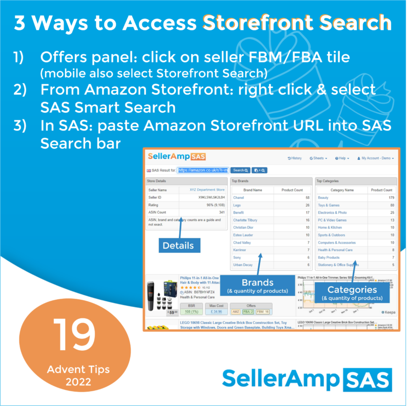 Advent 2022 - Seller Amp - Tools For Amazon Sellers