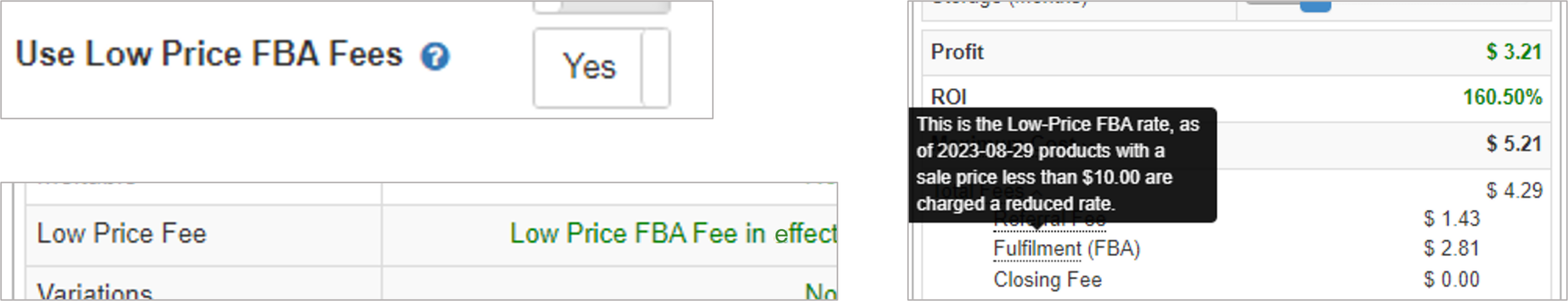 Low-Price FBA Now Available in SellerAmp SAS