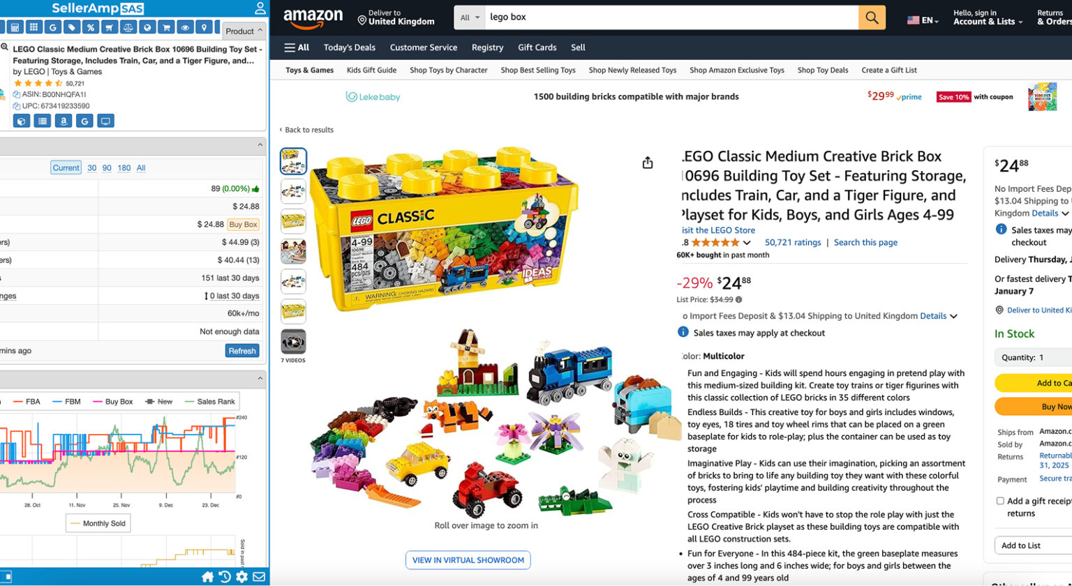 SellerAmp - Tools for Amazon Sellers